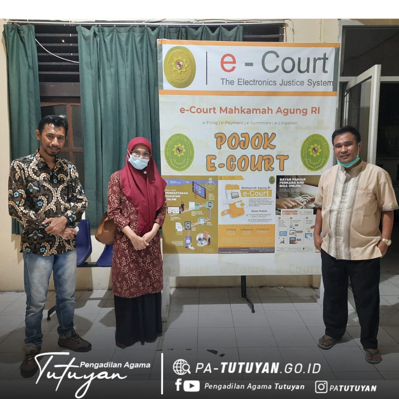 PA Tutuyan Lakukan Verifikasi Hibah Barang dari PA Manado