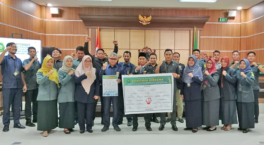 Pengadilan Agama Tutuyan Gelar Penandatanganan Pakta Integritas, Perjanjian Kinerja, dan ...